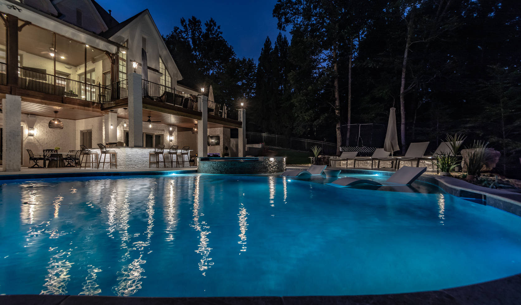 Poplar Forest Custom Pool